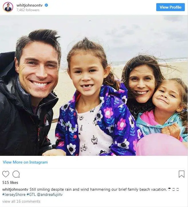NBC's Whit Johnson Blessed With Adorable Family With Wife - Life Behind ...