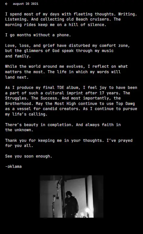 Kendrick Lamar Reveals Date of His Long-Awaited New Album