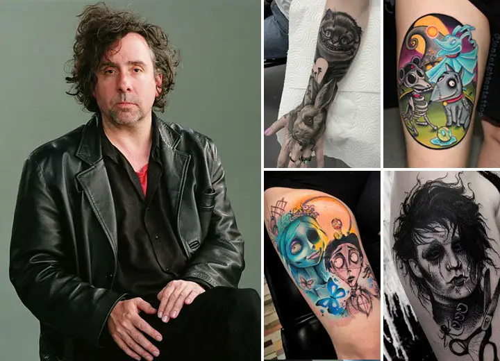 The Best Tim Burton Back Tattoo And Sleeve Tattoos Ideas